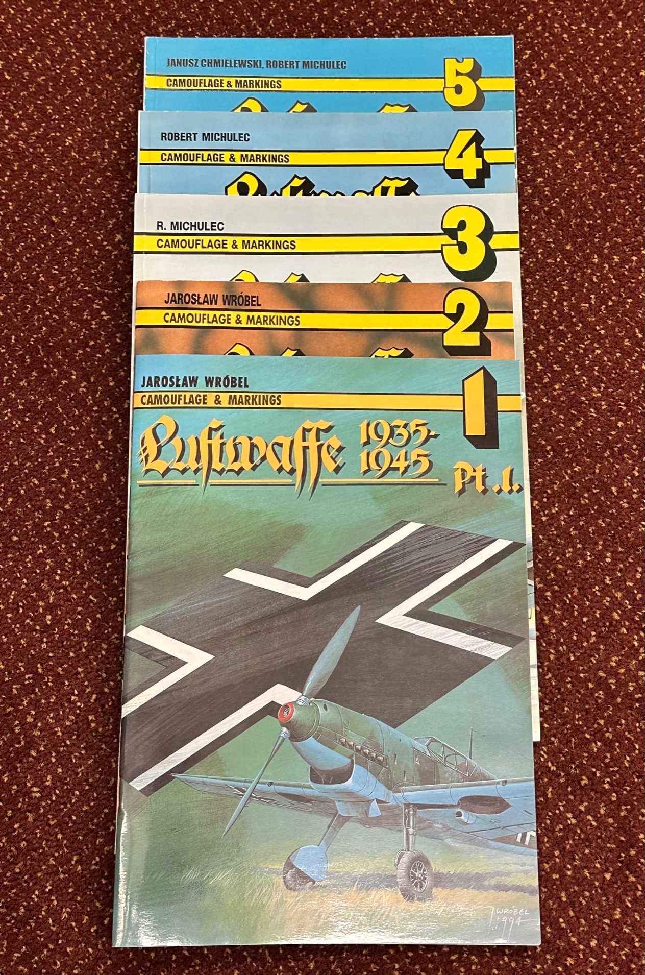 Camouflage & Markings Luftwaffe 1935-1945, 5 volume set