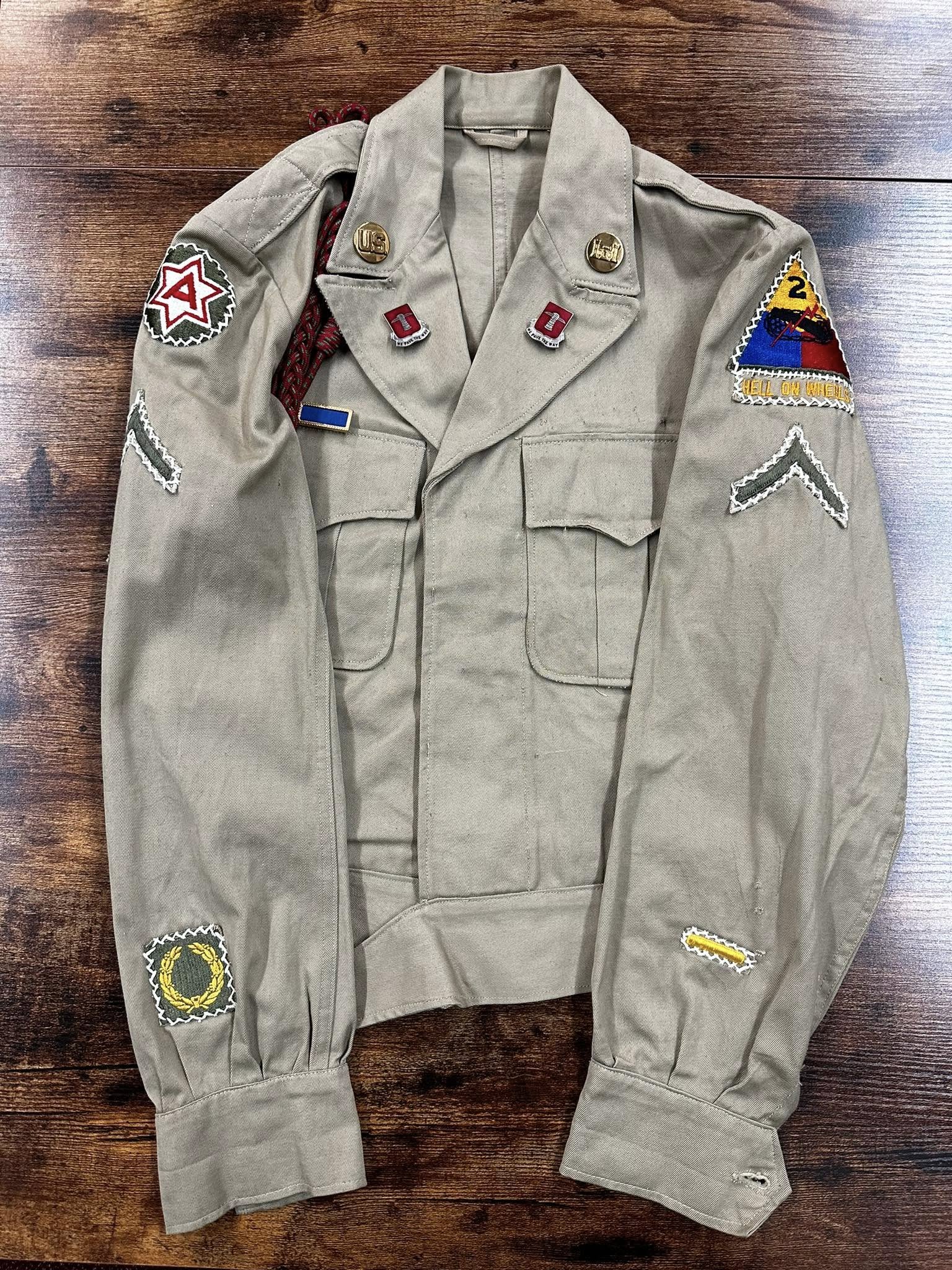 WWII 2nd Armored Division Enlisted Jacket